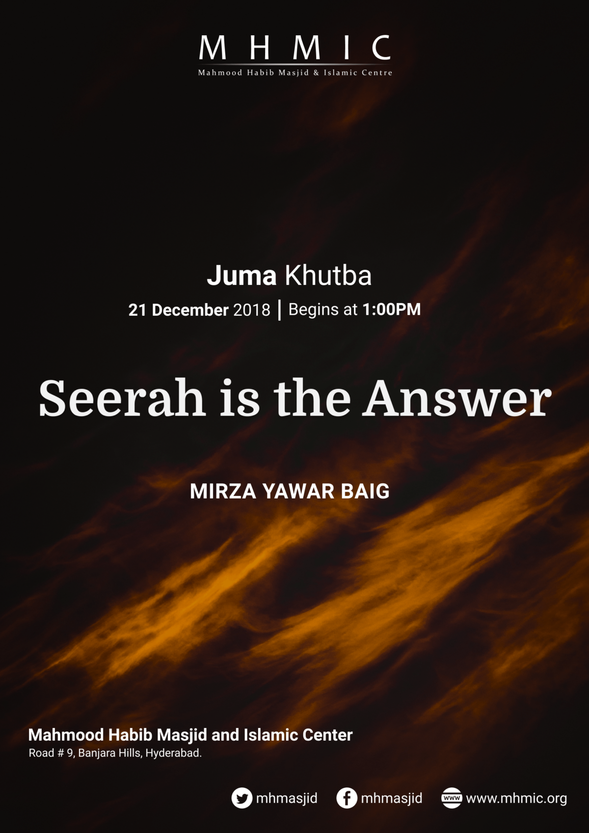 Juma Khutba – Seerah is the Answer – Khutba 2 by Mirza Yawar Baig ...